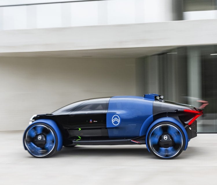 Citroën 19_19 | Elektrisk konseptbil med futuristisk design